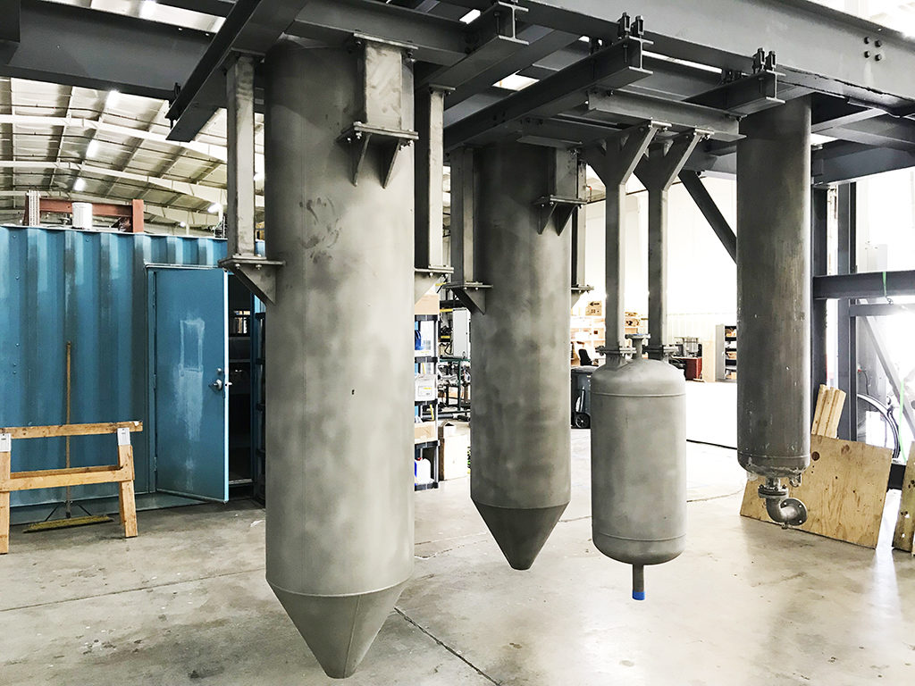 Box Encapsulation Plant Pulse Jet Mixer Effluent Agitation System ...