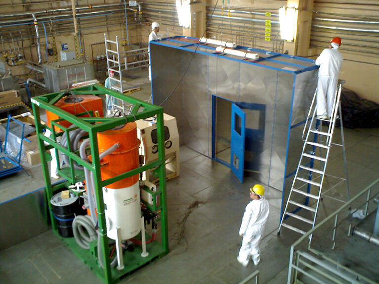 Decontamination Room for Ignalina Nuclear Station | NuVision Engineering